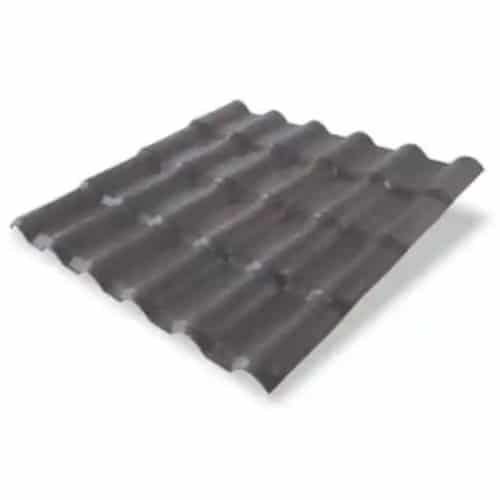 Πλαστικό κεραμίδι PVC γκρι 104cm Χ 416cm | Monotika Shop
